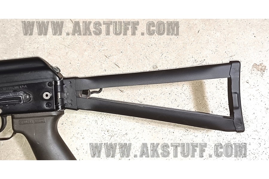 AK style Steel triangular stock for AK style rifle 5.5mm hinge