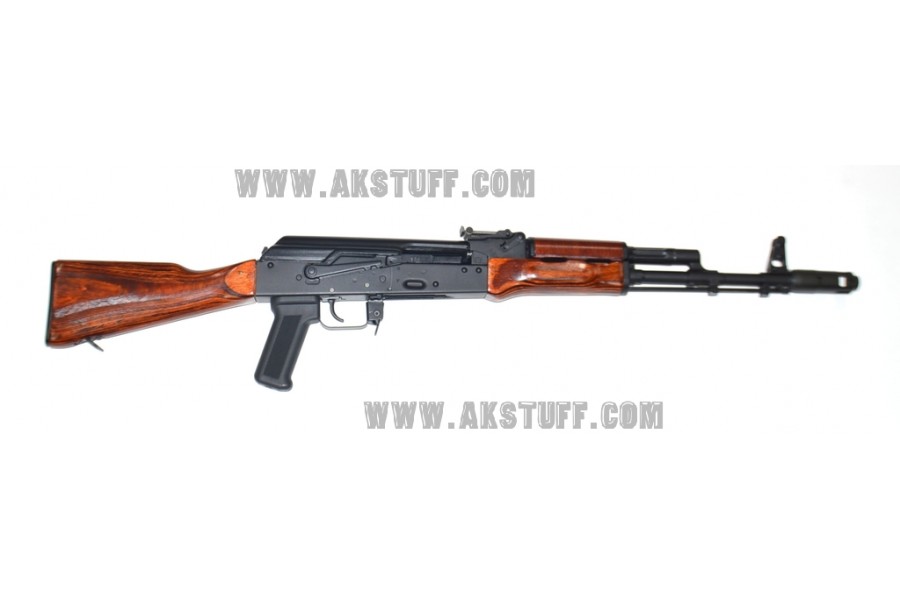 AKM pattern wood set Izhmash Red finish (Siberian Customs)